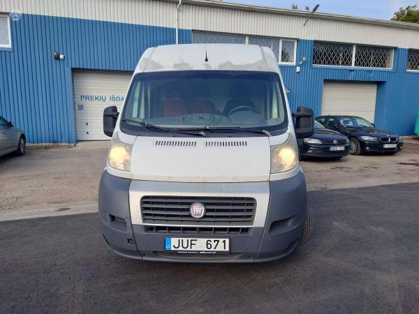 White Fiat Ducato 2011 in Vilnius, with an engine capacity of 2.29 L and mileage of 253 thousand km for 4900 €, photo 9 on AUTOMOTO.COM.LV