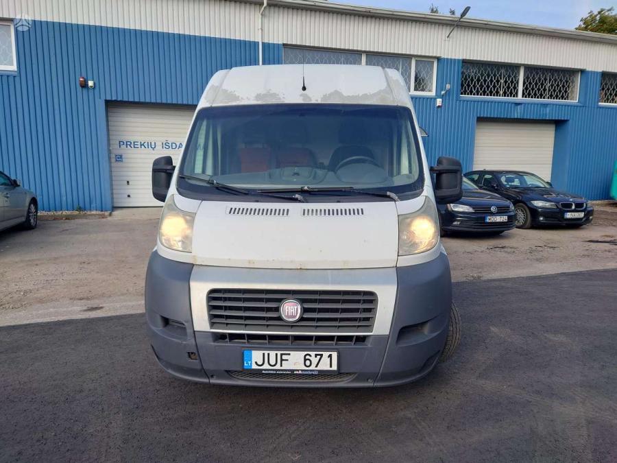 White Fiat Ducato 2011 in Vilnius, with an engine capacity of 2.29 L and mileage of 253 thousand km for 4900 €, photo 9 on AUTOMOTO.COM.LV