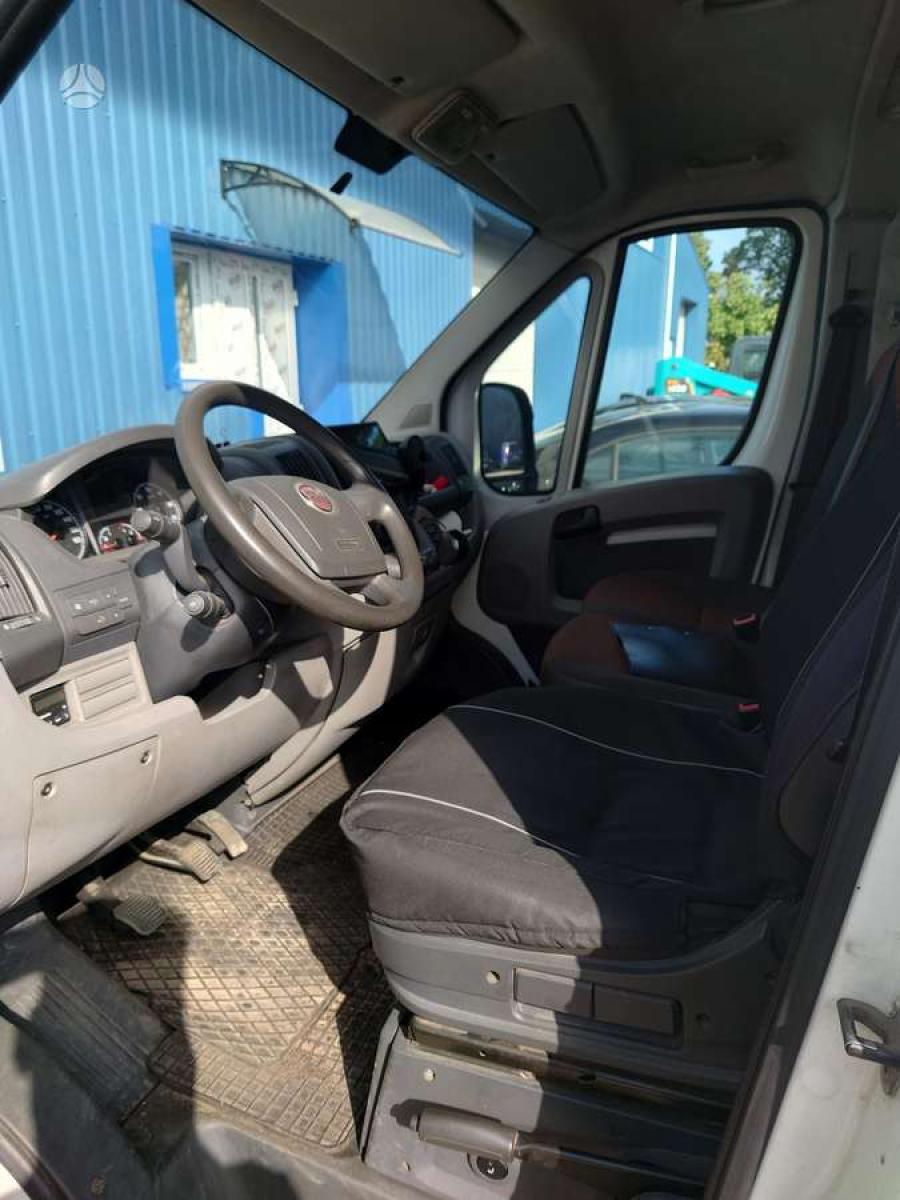 White Fiat Ducato 2011 in Vilnius, with an engine capacity of 2.29 L and mileage of 253 thousand km for 4900 €, photo 11 on AUTOMOTO.COM.LV