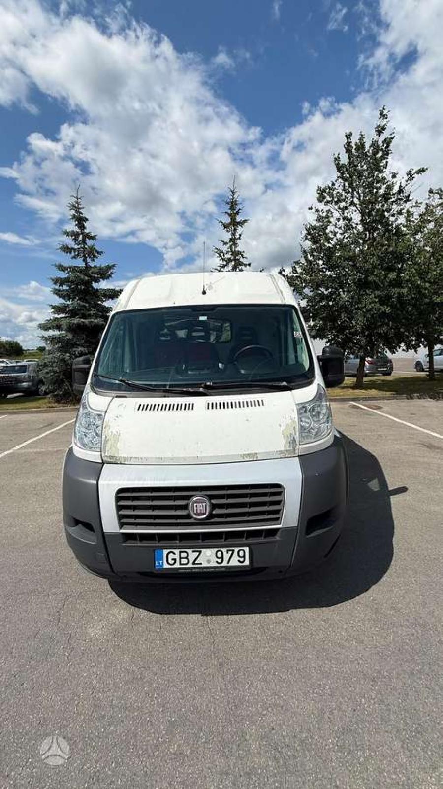 Balts Fiat Ducato 2012 Panevēža, ar dzinēja tilpumu 2.29 L un nobraukumu 407 tūkst. km par 4500 €, foto 1 vietnē AUTOMOTO.COM.LV