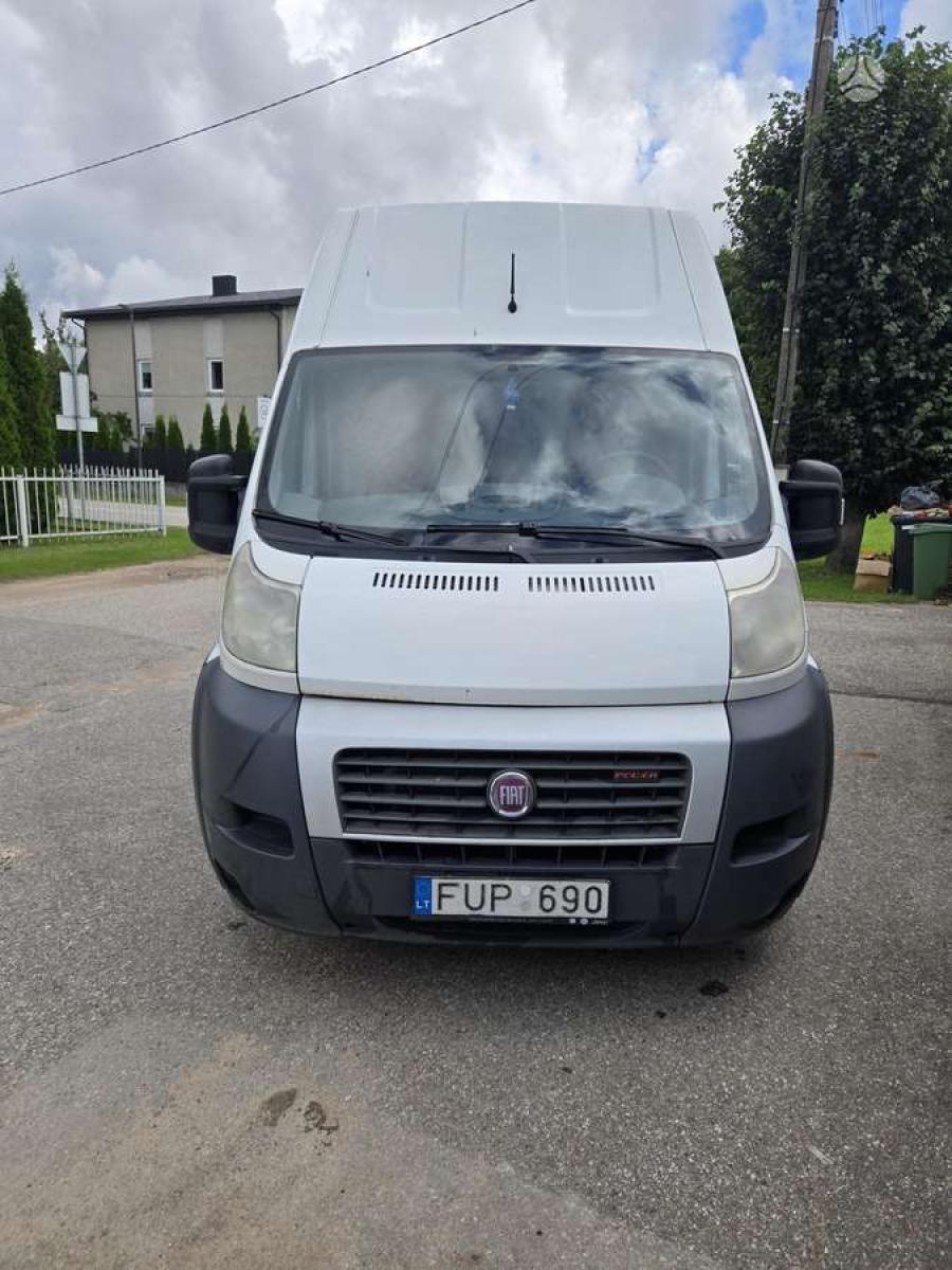 Balts Fiat Ducato 2012 Ukmergė, ar dzinēja tilpumu 3.00 L un nobraukumu 499 tūkst. km par 3300 €, foto 1 vietnē AUTOMOTO.COM.LV