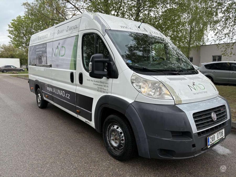 Белый Фиат Дукато 2012 в Вильнюс, объемом двигателя 3.00 л и пробегом 280 тыс. км за 2700 €, фото 1 на AUTOMOTO.COM.LV