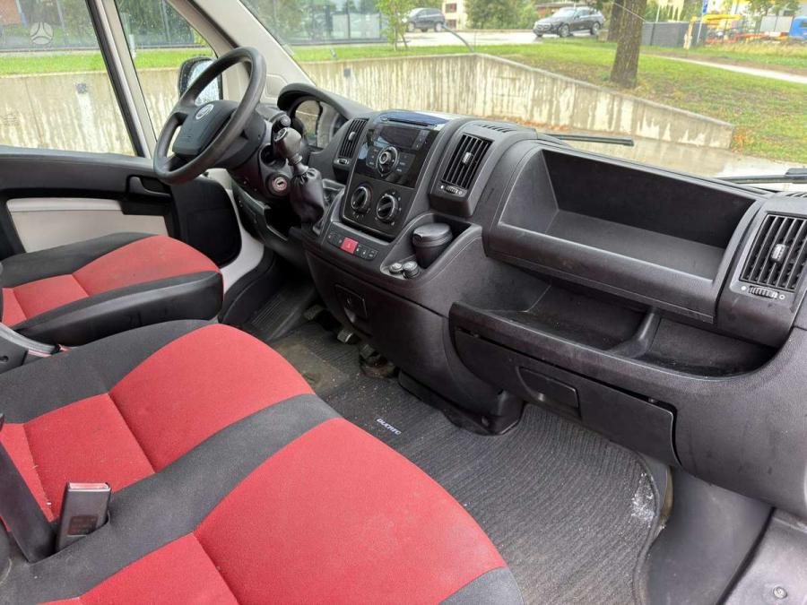 White Fiat Ducato 2012 in Panevezys, with an engine capacity of 2.29 L and mileage of 176 thousand km for 5500 €, photo 10 on AUTOMOTO.COM.LV