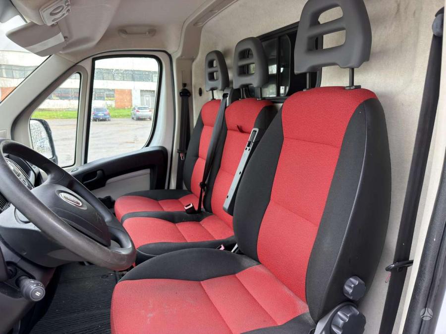 White Fiat Ducato 2012 in Panevezys, with an engine capacity of 2.29 L and mileage of 176 thousand km for 5500 €, photo 12 on AUTOMOTO.COM.LV