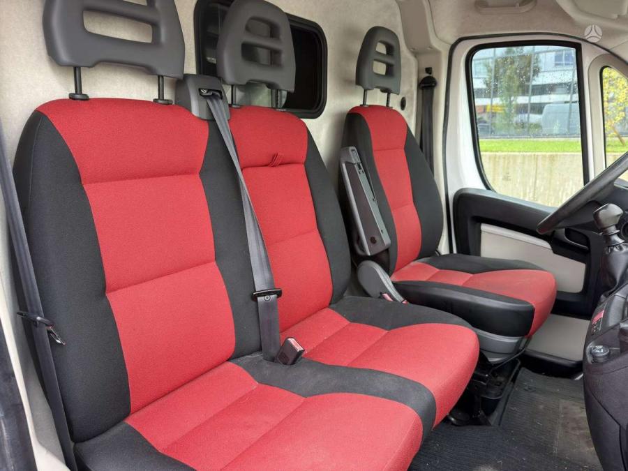 White Fiat Ducato 2012 in Panevezys, with an engine capacity of 2.29 L and mileage of 176 thousand km for 5500 €, photo 15 on AUTOMOTO.COM.LV