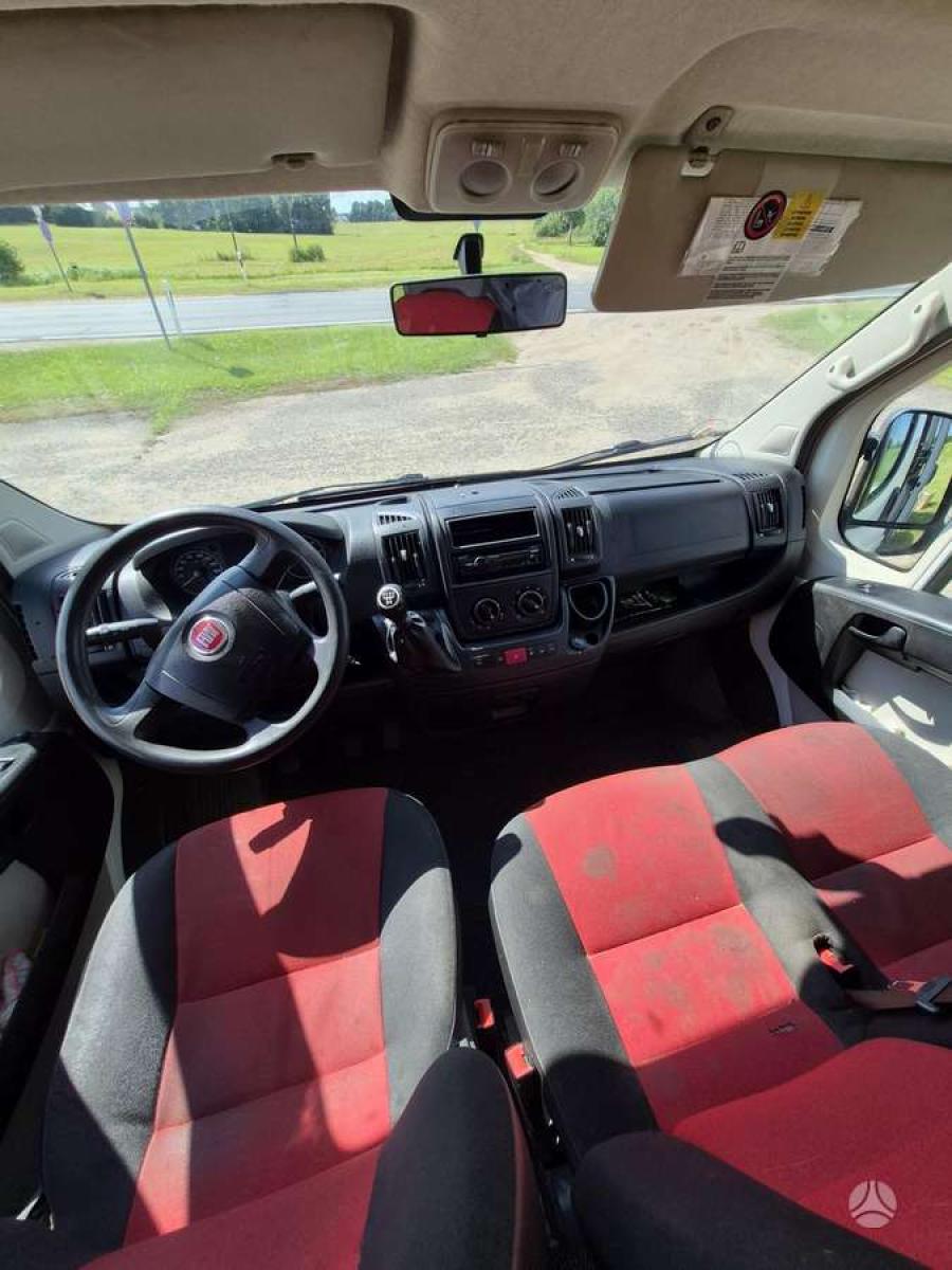 White Fiat Ducato 2013 in Svencionys, with an engine capacity of 1.96 L and mileage of 322 thousand km for 3999 €, photo 14 on AUTOMOTO.COM.LV