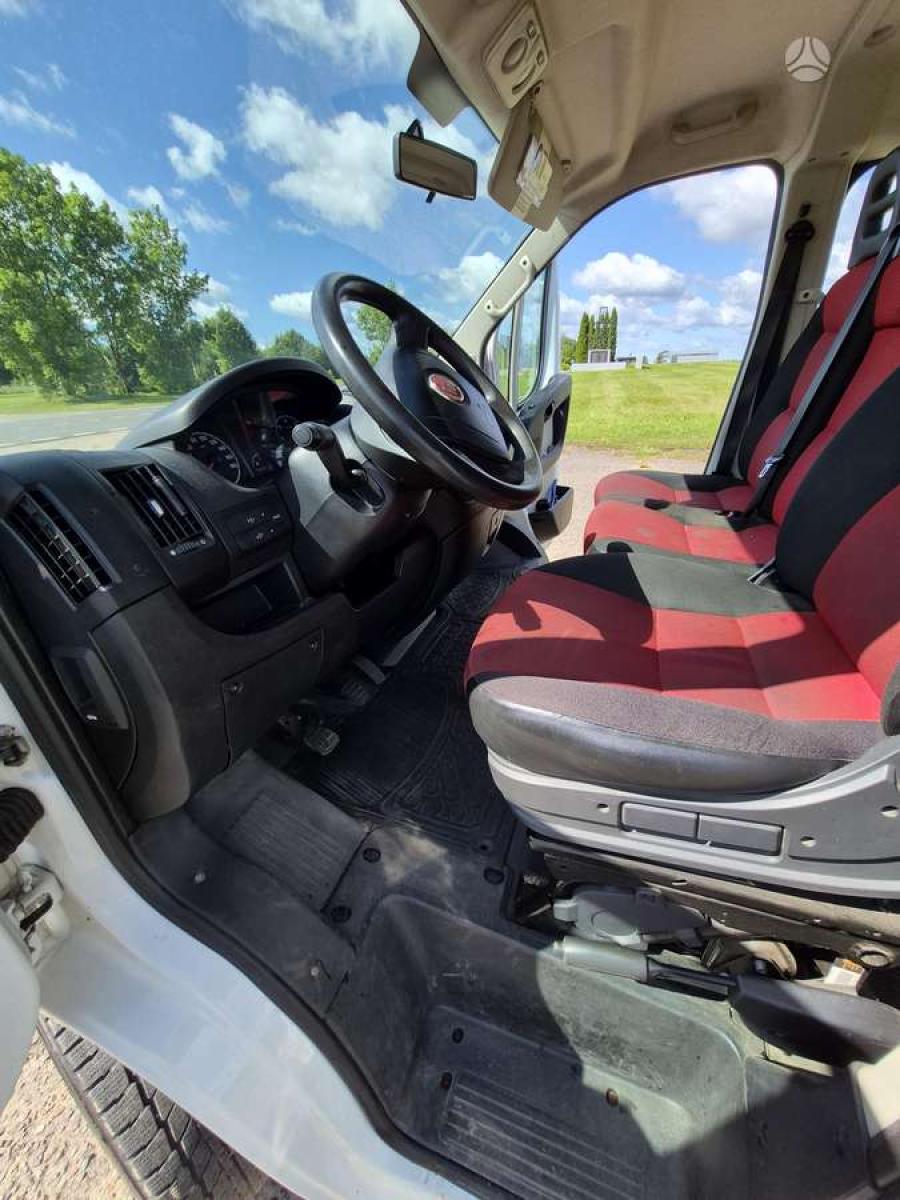 White Fiat Ducato 2013 in Svencionys, with an engine capacity of 1.96 L and mileage of 322 thousand km for 3999 €, photo 15 on AUTOMOTO.COM.LV
