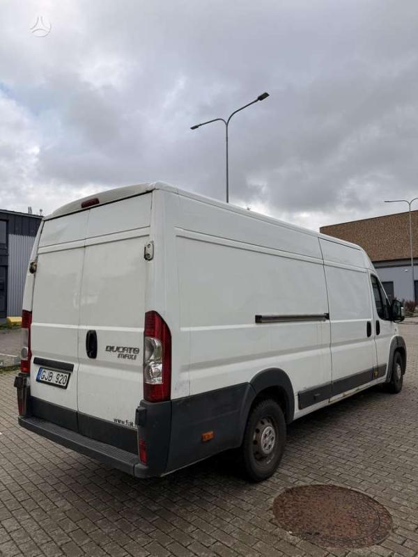 Balts Fiat Ducato 2013 Viļņa, ar dzinēja tilpumu 3.00 L un nobraukumu 665 tūkst. km par 4750 €, foto 8 vietnē AUTOMOTO.COM.LV