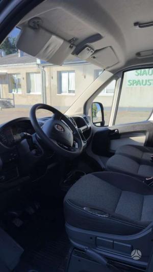 White Fiat Ducato 2014 in Siauliai, with an engine capacity of 2.30 L and mileage of 290 thousand km for 9200 €, photo 7 on AUTOMOTO.COM.LV