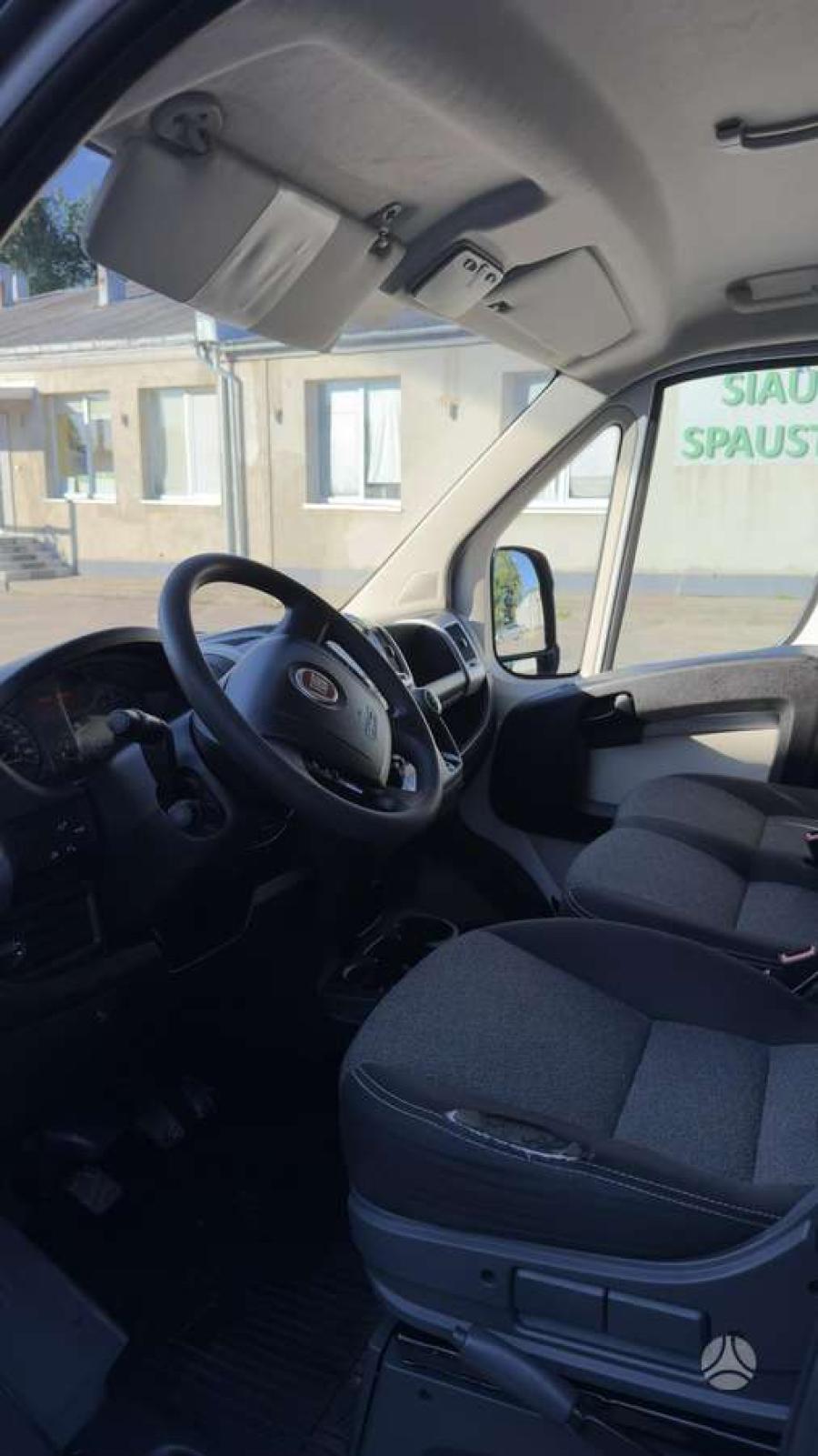 White Fiat Ducato 2014 in Siauliai, with an engine capacity of 2.30 L and mileage of 290 thousand km for 9200 €, photo 7 on AUTOMOTO.COM.LV