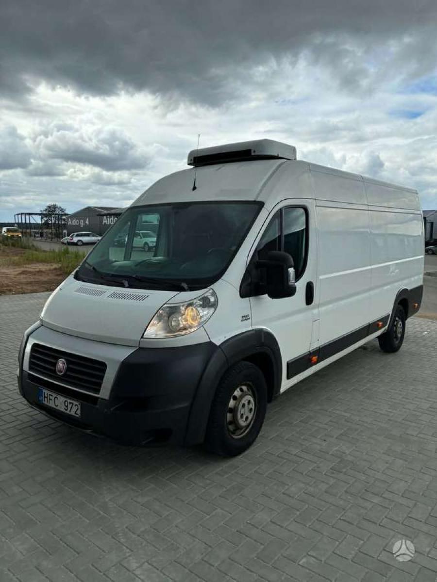 White Fiat Ducato 2014 in Kaunas, with an engine capacity of 2.29 L and mileage of 455 thousand km for 5200 €, photo 4 on AUTOMOTO.COM.LV