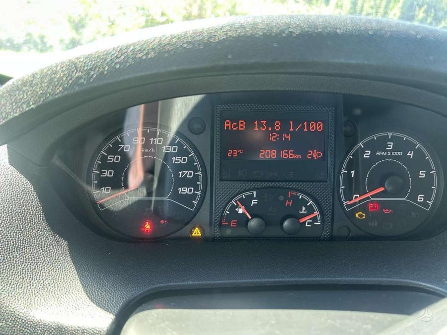 White Fiat Ducato 2014 in Radviliskis, with an engine capacity of 2.30 L and mileage of 208 thousand km for 9800 €, photo 10 on AUTOMOTO.COM.LV