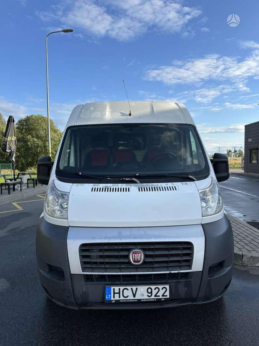 Balts Fiat Ducato 2014 Viļņa, ar dzinēja tilpumu 2.30 L un nobraukumu 196 tūkst. km par 2500 €, foto 1 vietnē AUTOMOTO.COM.LV