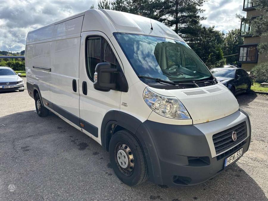 White Fiat Ducato 2014 in Vilnius, with an engine capacity of 2.29 L and mileage of 340 thousand km for 5000 €, photo 1 on AUTOMOTO.COM.LV