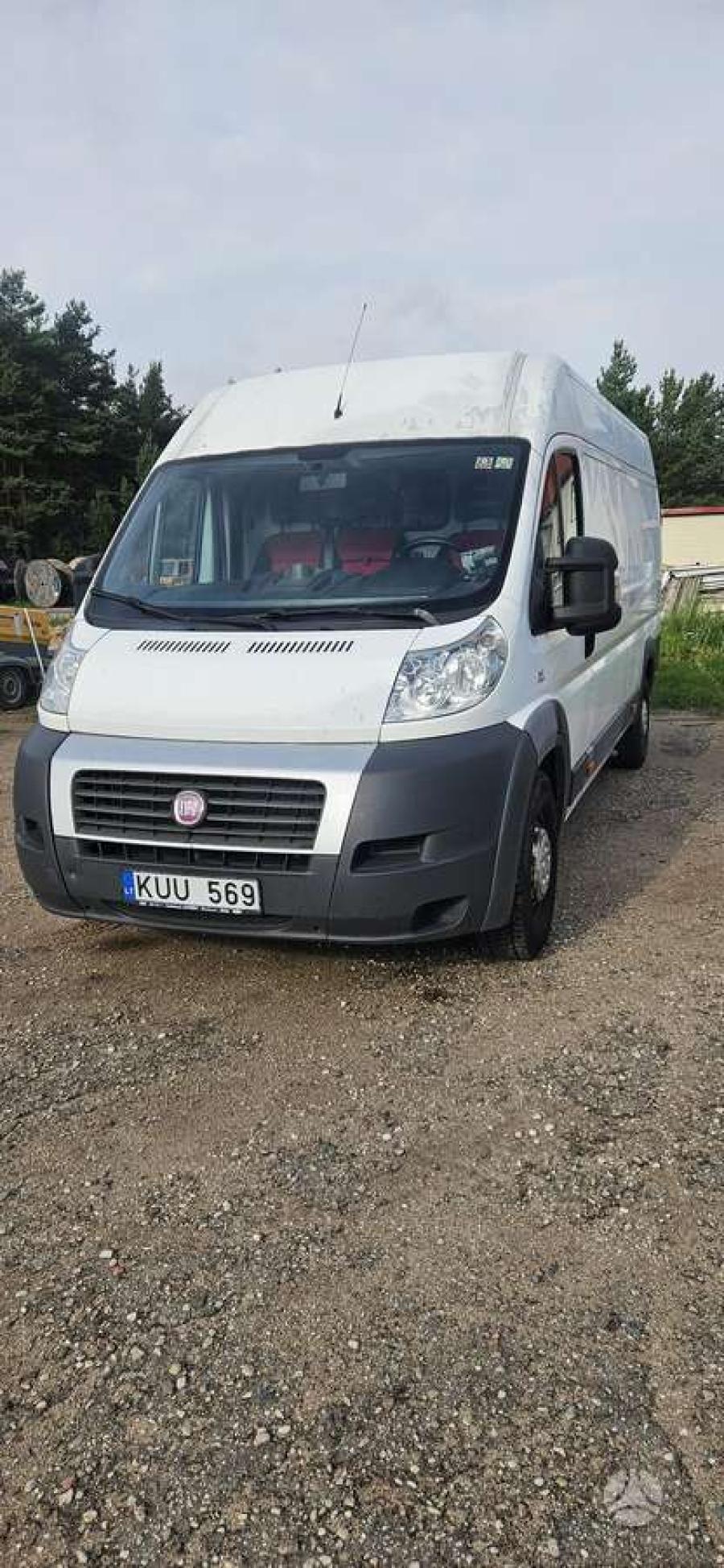White Fiat Ducato 2014 in Ignalina, with an engine capacity of 3.00 L and mileage of 315 thousand km for 5200 €, photo 3 on AUTOMOTO.COM.LV