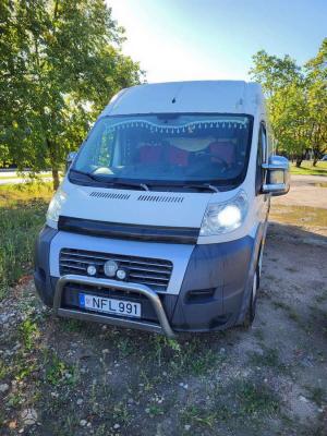 White Fiat Ducato 2014 in Kedainiai, with an engine capacity of 2.29 L and mileage of 300 thousand km for 8500 €, photo  on AUTOMOTO.COM.LV