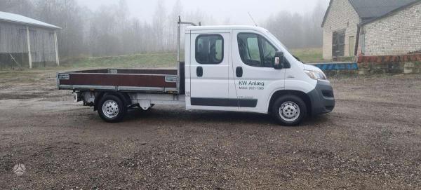 White Fiat Ducato 2015 in Taurage, with an engine capacity of 2.30 L and mileage of 80 thousand km for 7300 €, photo 6 on AUTOMOTO.COM.LV