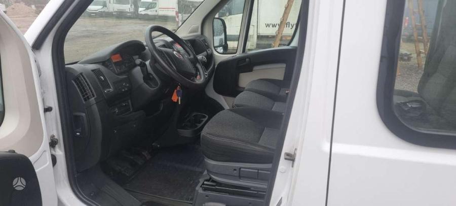 White Fiat Ducato 2015 in Taurage, with an engine capacity of 2.30 L and mileage of 80 thousand km for 7300 €, photo 8 on AUTOMOTO.COM.LV