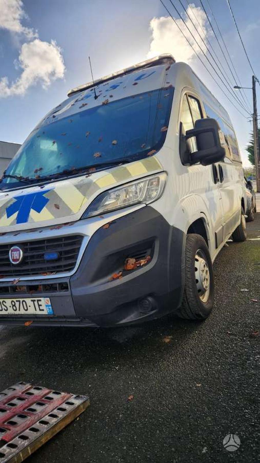 Balts Fiat Ducato 2015 Tauragė, ar dzinēja tilpumu 2.30 L un nobraukumu 470 tūkst. km par 4700 €, foto 5 vietnē AUTOMOTO.COM.LV