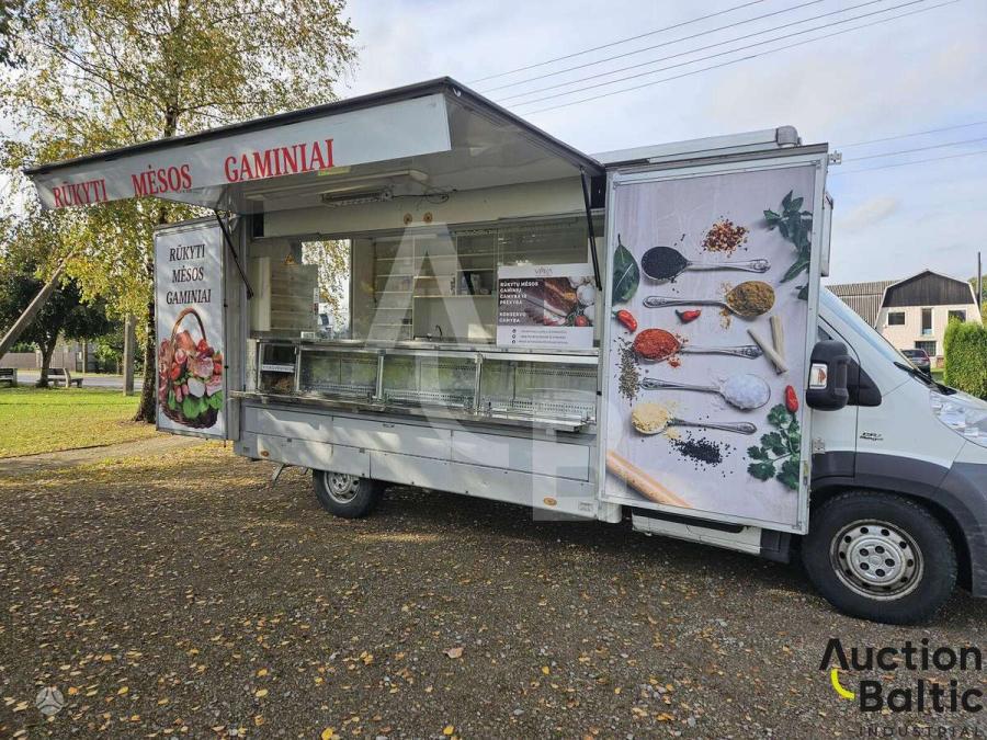 White Fiat Ducato 2015 in Raseiniai, with an engine capacity of 3.00 L and mileage of 0 thousand km for 18000 €, photo 6 on AUTOMOTO.COM.LV