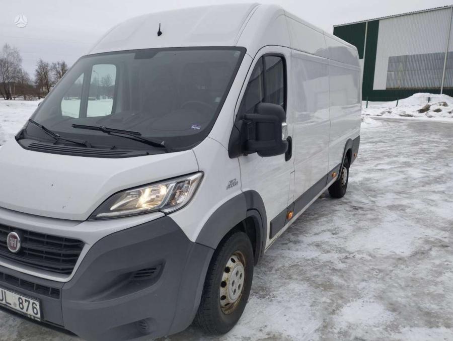 White Fiat Ducato 2015 in Vilnius, with an engine capacity of 2.29 L and mileage of 165 thousand km for 6400 €, photo 6 on AUTOMOTO.COM.LV