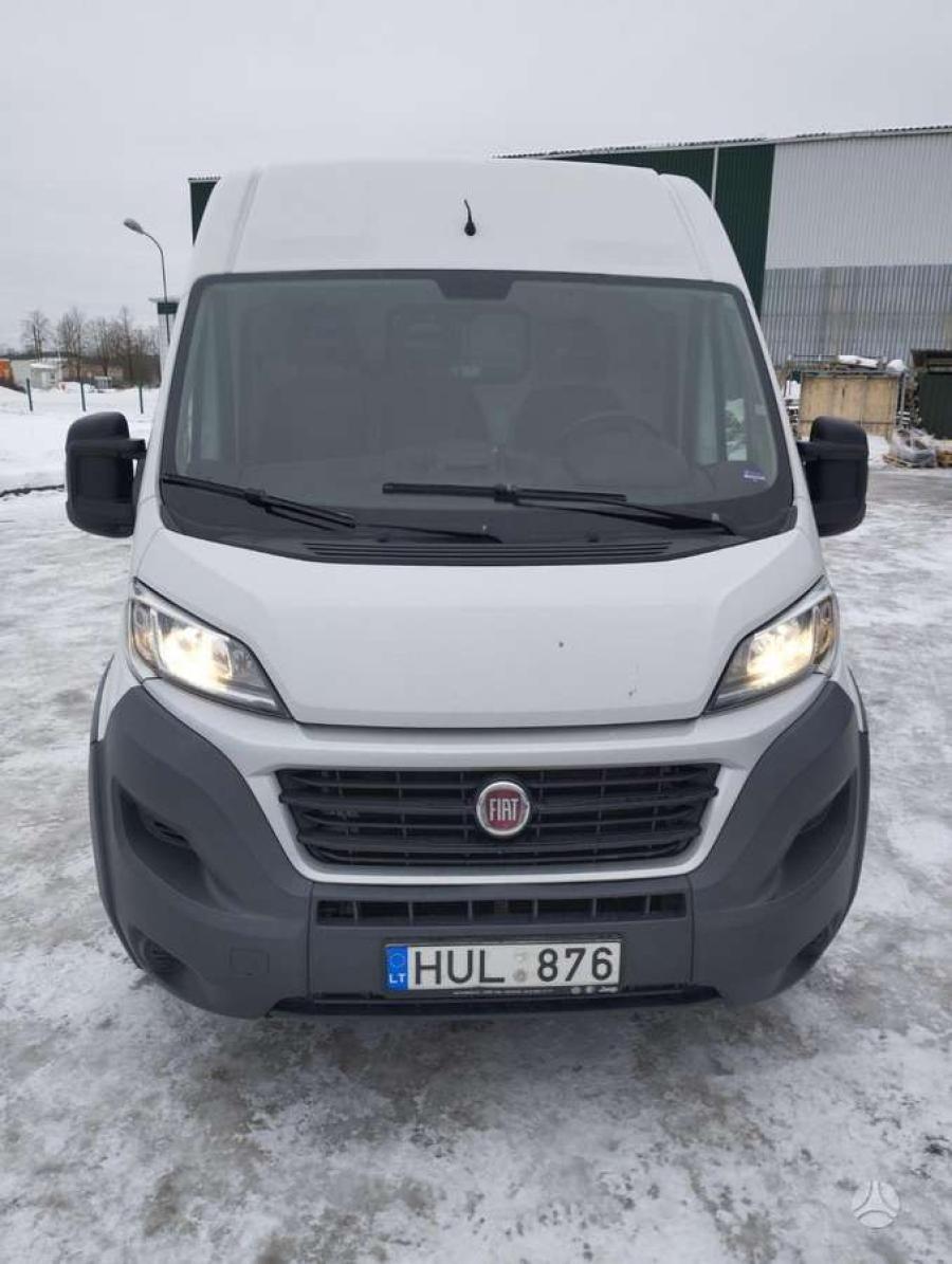 White Fiat Ducato 2015 in Vilnius, with an engine capacity of 2.29 L and mileage of 165 thousand km for 6400 €, photo 8 on AUTOMOTO.COM.LV
