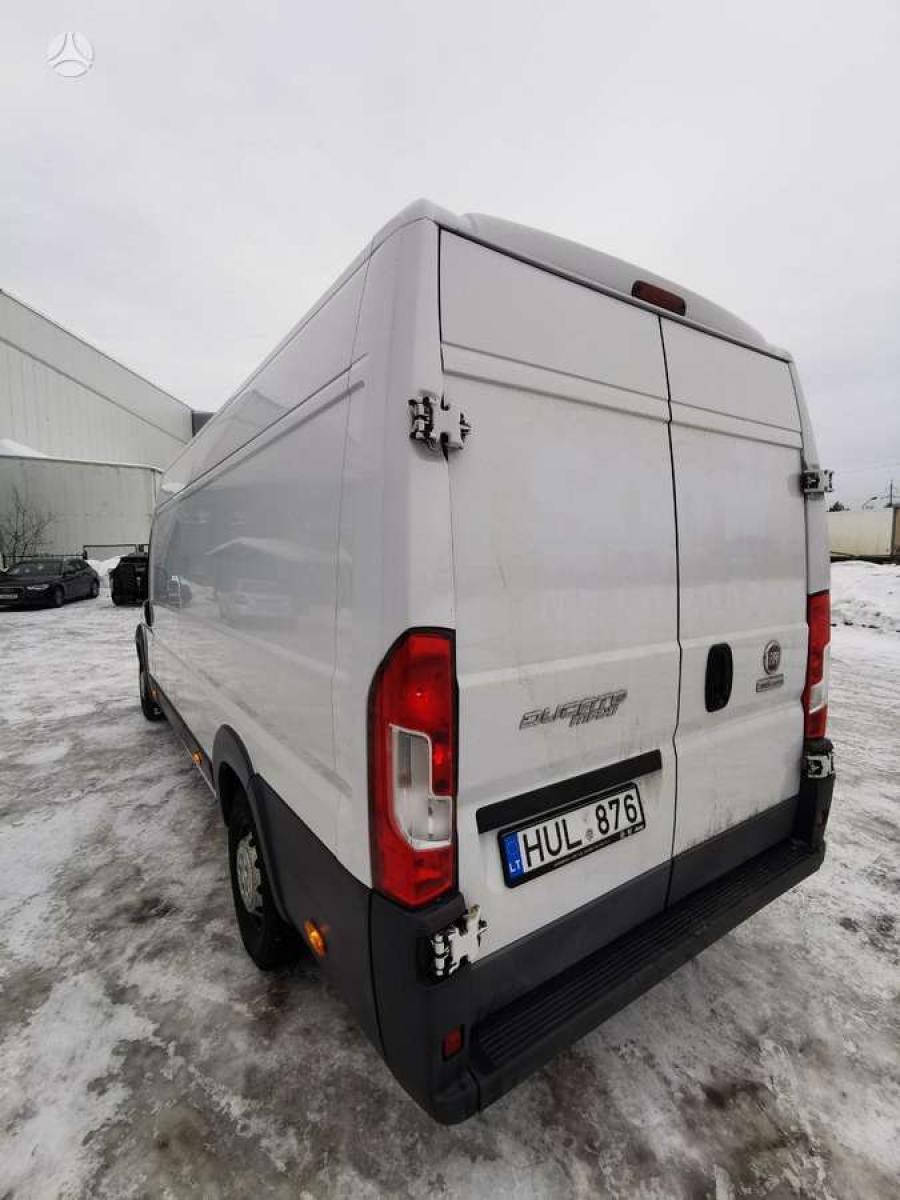 White Fiat Ducato 2015 in Vilnius, with an engine capacity of 2.29 L and mileage of 165 thousand km for 6400 €, photo 10 on AUTOMOTO.COM.LV