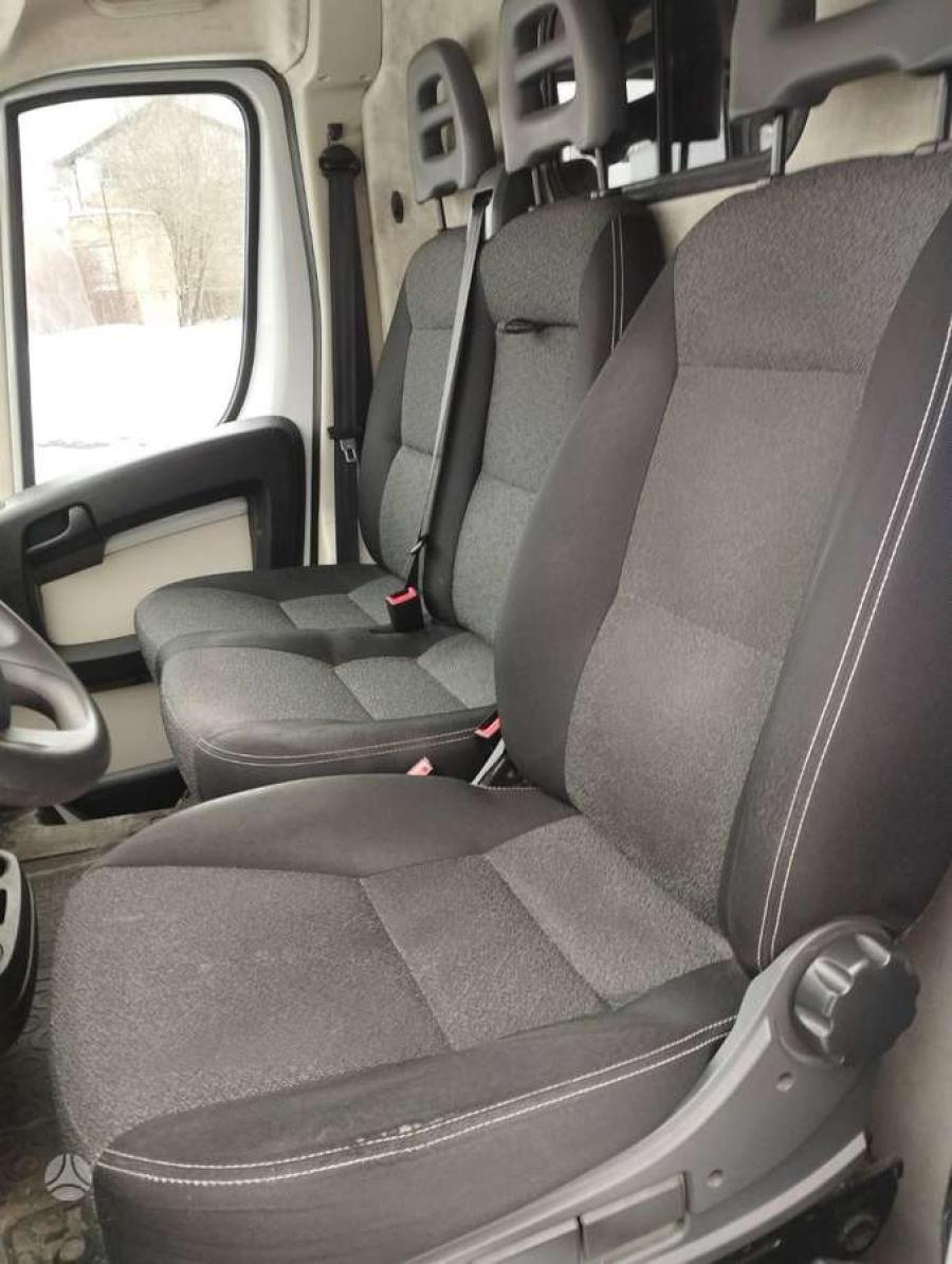 White Fiat Ducato 2015 in Vilnius, with an engine capacity of 2.29 L and mileage of 165 thousand km for 6400 €, photo 13 on AUTOMOTO.COM.LV