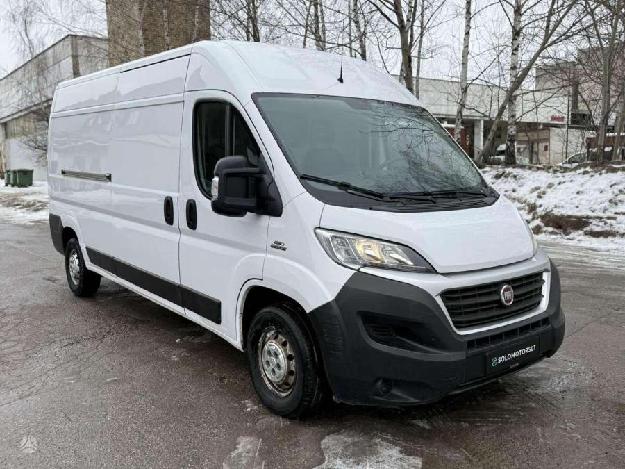Balts Fiat Ducato 2015 Viļņa, ar dzinēja tilpumu 2.30 L un nobraukumu 184 tūkst. km par 10750 €, foto 1 vietnē AUTOMOTO.COM.LV