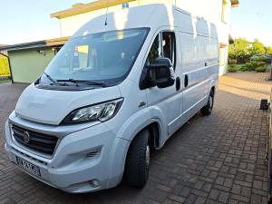 White Fiat Ducato 2015 in Taurage, with an engine capacity of 2.30 L and mileage of 360 thousand km for 6900 €, photo 3 on AUTOMOTO.COM.LV