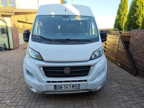 Balts Fiat Ducato 2015 Tauragė, ar dzinēja tilpumu 2.30 L un nobraukumu 360 tūkst. km par 6900 €, foto 5 vietnē AUTOMOTO.COM.LV