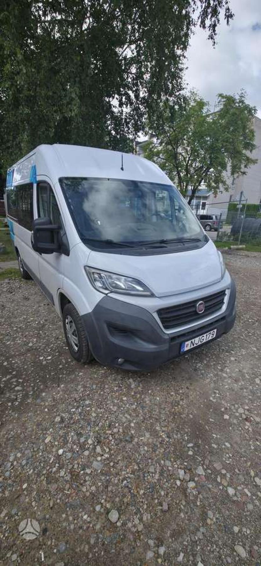 Balts Fiat Ducato 2015 Šauļi, ar dzinēja tilpumu 2.29 L un nobraukumu 298 tūkst. km par 10200 €, foto 1 vietnē AUTOMOTO.COM.LV