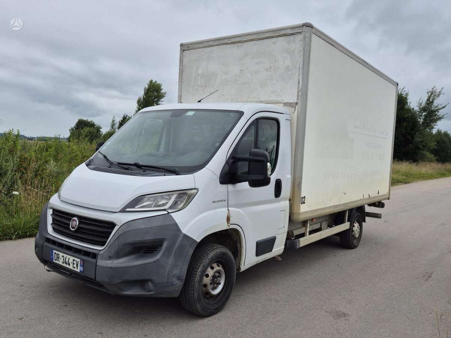White Fiat Ducato 2015 in Taurage, with an engine capacity of 2.30 L and mileage of 300 thousand km for 8470 €, photo 1 on AUTOMOTO.COM.LV