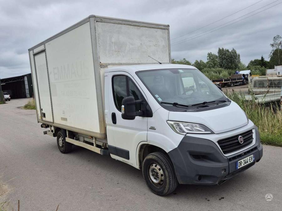 White Fiat Ducato 2015 in Taurage, with an engine capacity of 2.30 L and mileage of 300 thousand km for 8470 €, photo 3 on AUTOMOTO.COM.LV