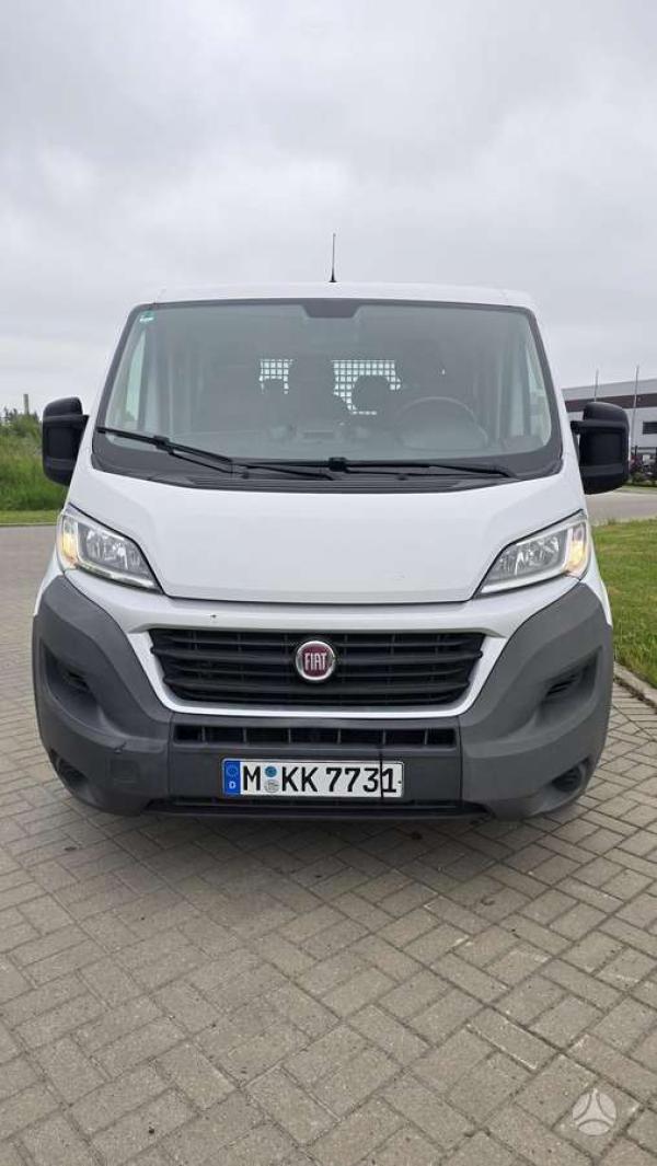 Balts Fiat Ducato 2015 Panevēža, ar dzinēja tilpumu 2.29 L un nobraukumu 196 tūkst. km par 9000 €, foto 1 vietnē AUTOMOTO.COM.LV