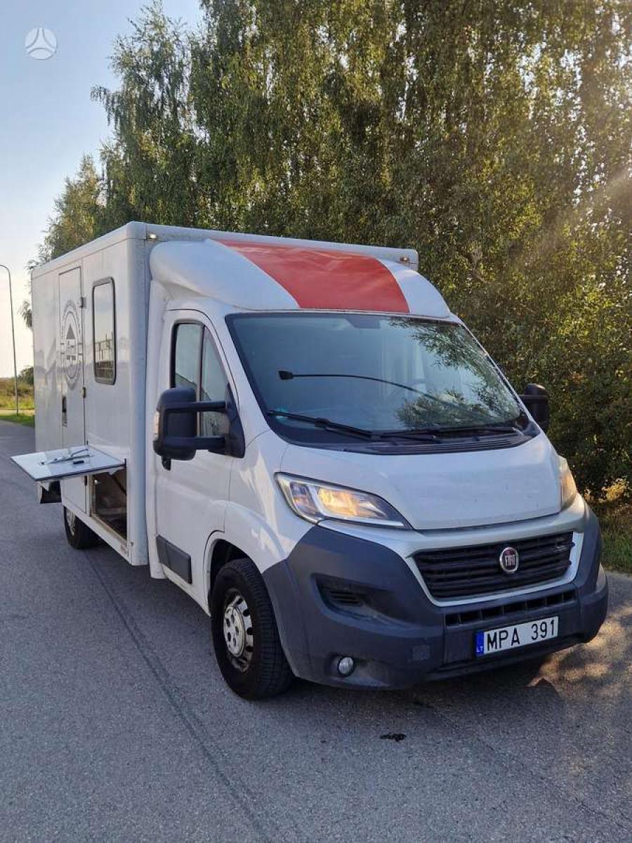 White Fiat Ducato 2015 in Vilnius, with an engine capacity of 3.00 L and mileage of 363 thousand km for 12705 €, photo 1 on AUTOMOTO.COM.LV