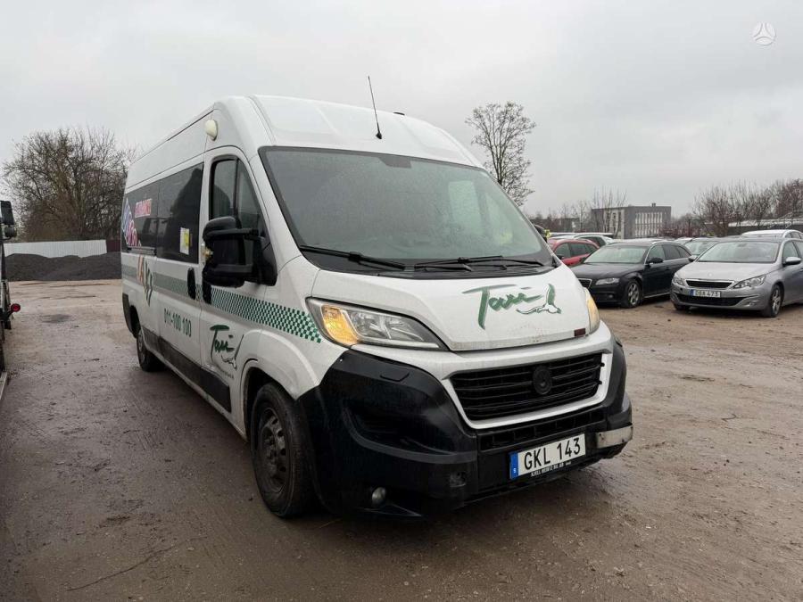 White Fiat Ducato 2016 in Kaunas, with an engine capacity of 2.30 L and mileage of 427 thousand km for 3600 €, photo 6 on AUTOMOTO.COM.LV