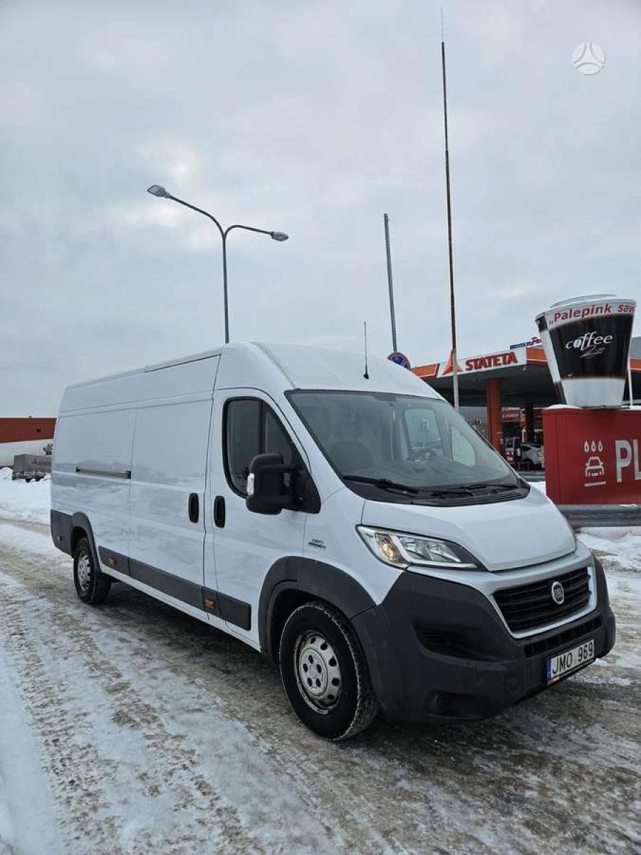 Balts Fiat Ducato 2016 Viļņa, ar dzinēja tilpumu 2.30 L un nobraukumu 472 tūkst. km par 7500 €, foto 4 vietnē AUTOMOTO.COM.LV
