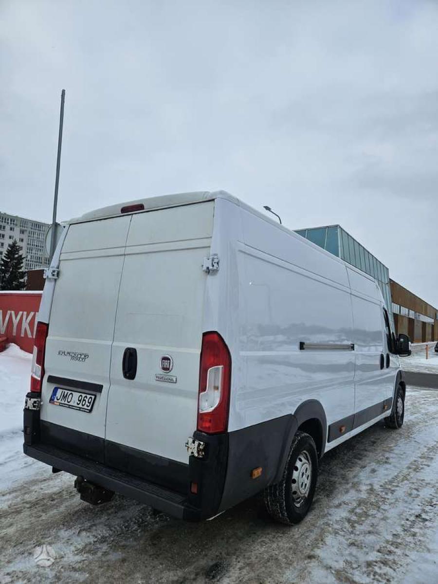 Balts Fiat Ducato 2016 Viļņa, ar dzinēja tilpumu 2.30 L un nobraukumu 472 tūkst. km par 7500 €, foto 5 vietnē AUTOMOTO.COM.LV
