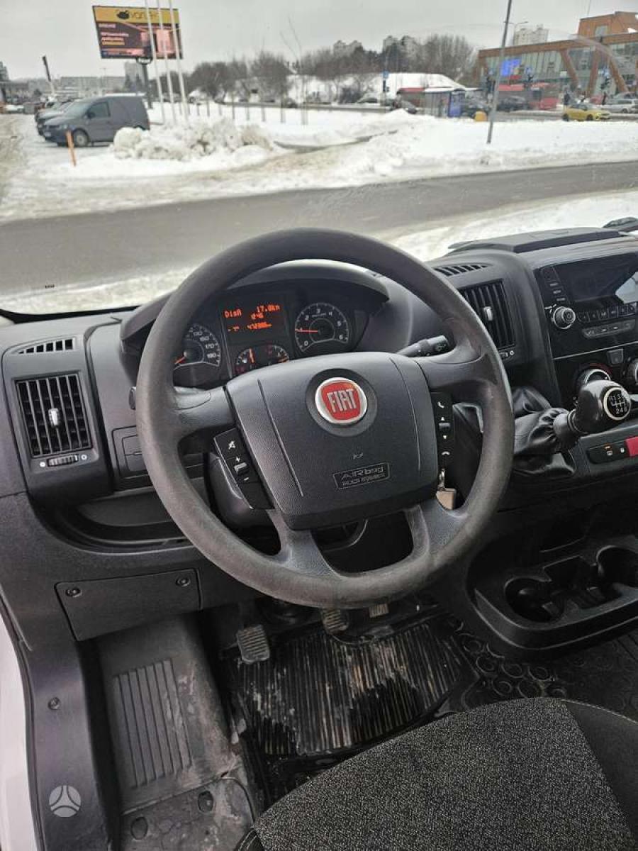 Balts Fiat Ducato 2016 Viļņa, ar dzinēja tilpumu 2.30 L un nobraukumu 472 tūkst. km par 7500 €, foto 13 vietnē AUTOMOTO.COM.LV
