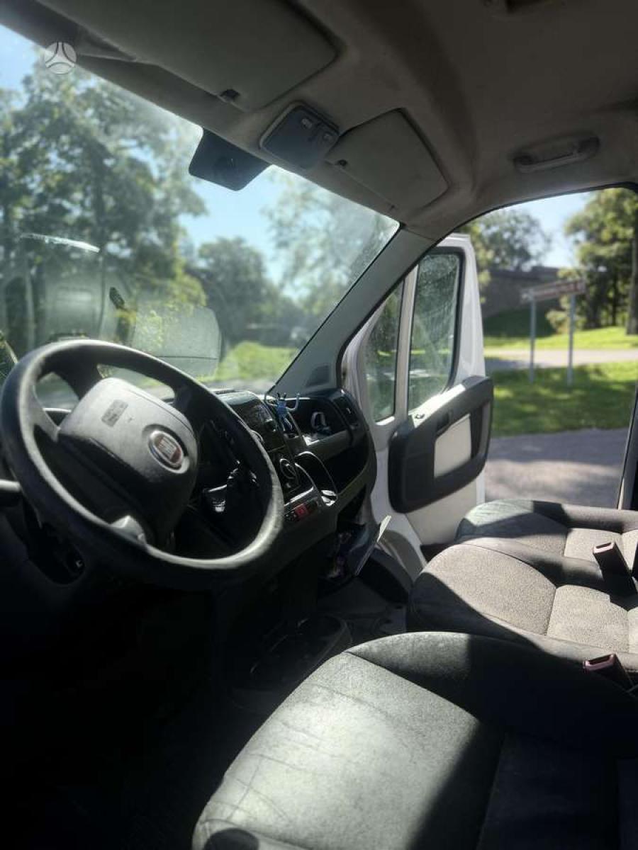 White Fiat Ducato 2016 in Vilnius, with an engine capacity of 2.30 L and mileage of 500 thousand km for 4500 €, photo 13 on AUTOMOTO.COM.LV