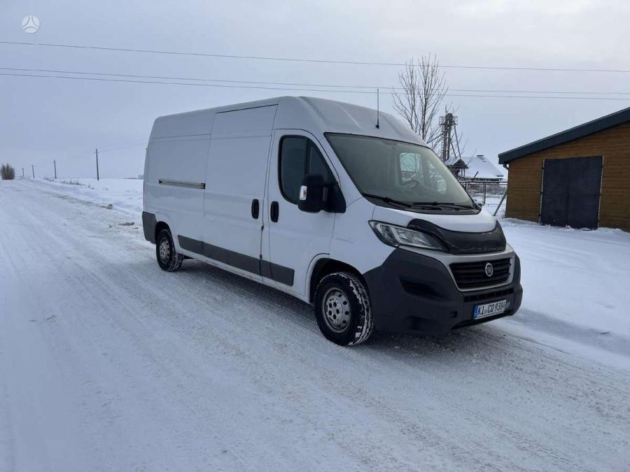 White Fiat Ducato 2017 in Marijampole, with an engine capacity of 2.30 L and mileage of 342 thousand km for 7000 €, photo 1 on AUTOMOTO.COM.LV