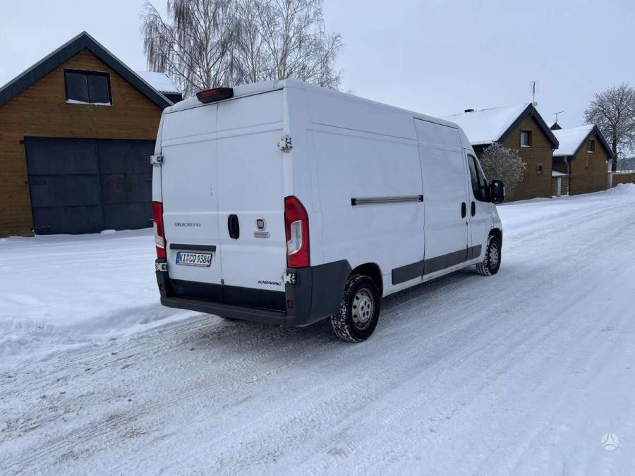 White Fiat Ducato 2017 in Marijampole, with an engine capacity of 2.30 L and mileage of 342 thousand km for 7000 €, photo 5 on AUTOMOTO.COM.LV