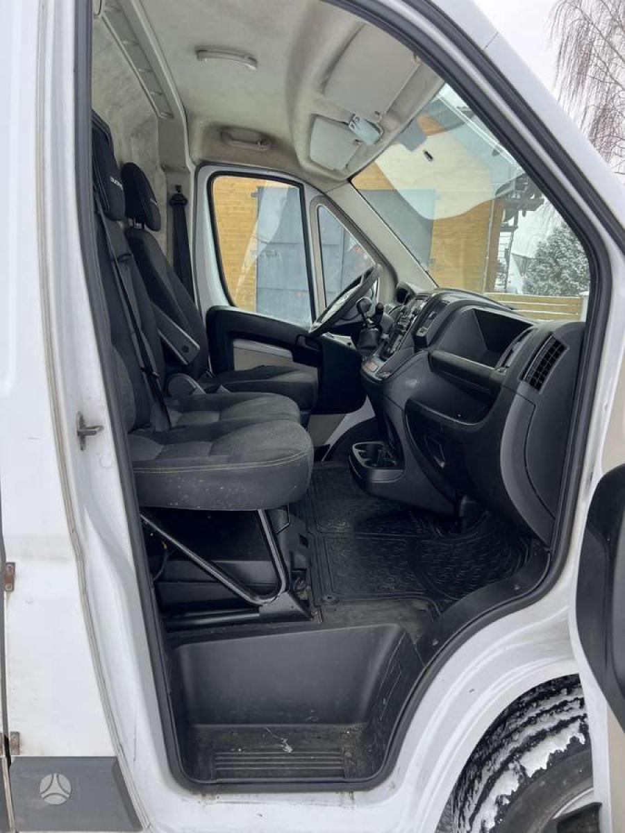 White Fiat Ducato 2017 in Marijampole, with an engine capacity of 2.30 L and mileage of 342 thousand km for 7000 €, photo 10 on AUTOMOTO.COM.LV