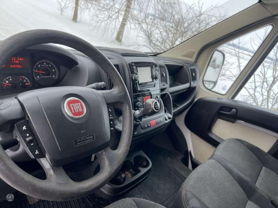 White Fiat Ducato 2017 in Marijampole, with an engine capacity of 2.30 L and mileage of 342 thousand km for 7000 €, photo 17 on AUTOMOTO.COM.LV
