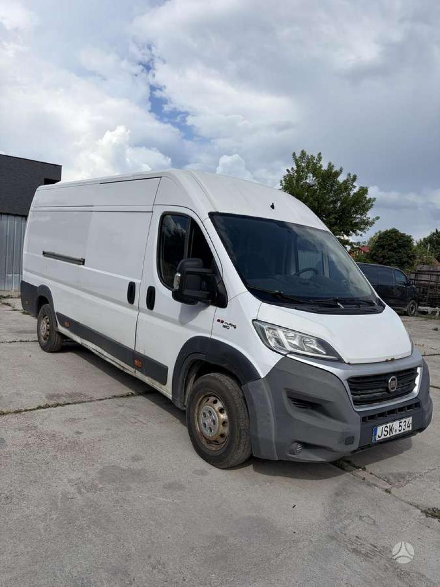 White Fiat Ducato 2017 in Kaunas, with an engine capacity of 2.30 L and mileage of 349 thousand km for 4600 €, photo 1 on AUTOMOTO.COM.LV