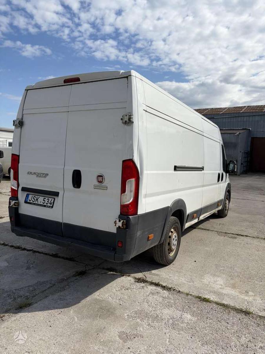 White Fiat Ducato 2017 in Kaunas, with an engine capacity of 2.30 L and mileage of 349 thousand km for 4600 €, photo 5 on AUTOMOTO.COM.LV