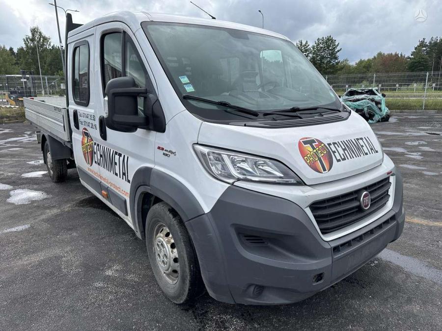 White Fiat Ducato 2017 in Utena, with an engine capacity of 2.30 L and mileage of 289 thousand km for 7750 €, photo 4 on AUTOMOTO.COM.LV