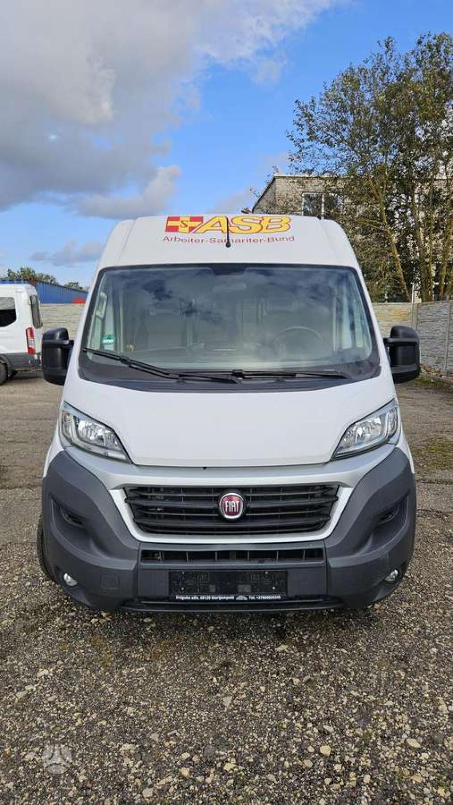 Balts Fiat Ducato 2017 Marijampole, ar dzinēja tilpumu 2.29 L un nobraukumu 326 tūkst. km par 10500 €, foto 3 vietnē AUTOMOTO.COM.LV