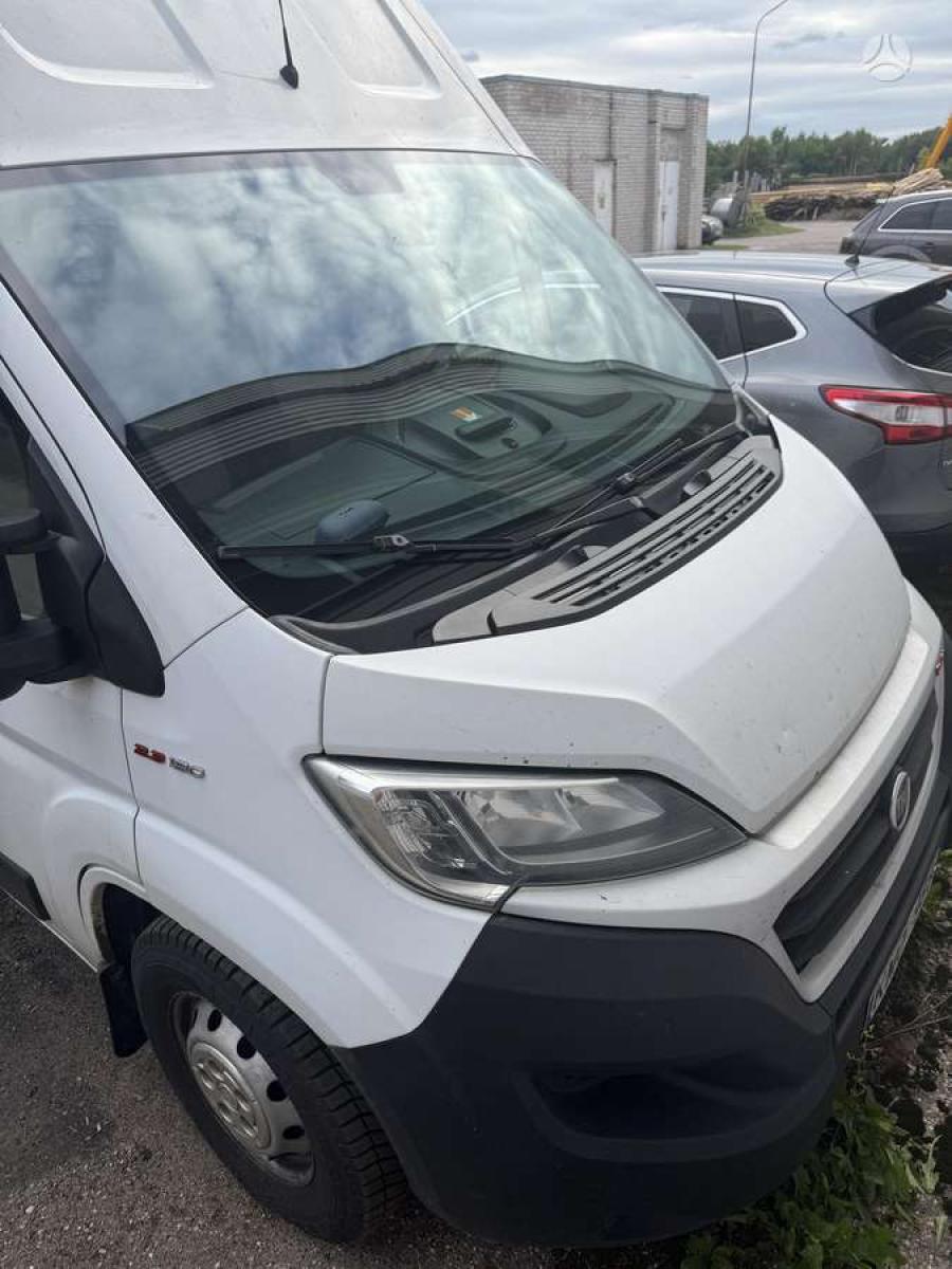 Balts Fiat Ducato 2018 Viļņa, ar dzinēja tilpumu 2.29 L un nobraukumu 465 tūkst. km par 6300 €, foto 1 vietnē AUTOMOTO.COM.LV
